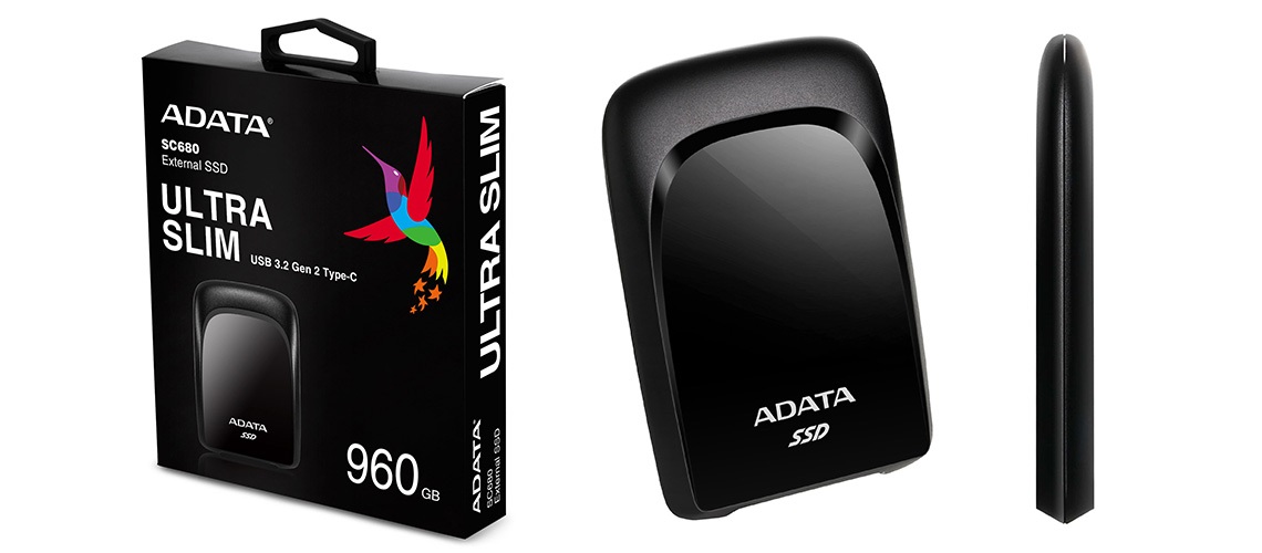ADATA SC680 – SSD gắn ngoài siêu nhẹ, giao tiếp Type-C | migovi