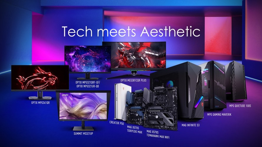 MSI “Tech meets Aesthetic” ra mắt nhiều sản phẩm công nghệ mới | migovi