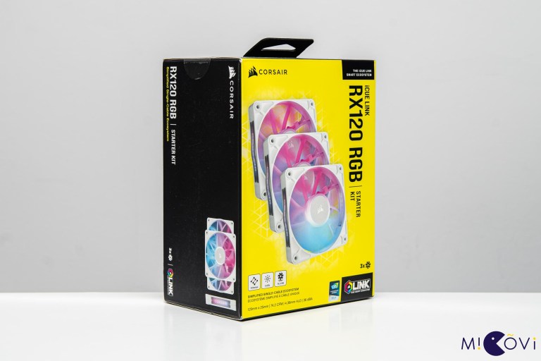 CORSAIR iCUE LINK RX120 RGB – Kết nối tiện lợi, tối ưu hiệu năng | migovi