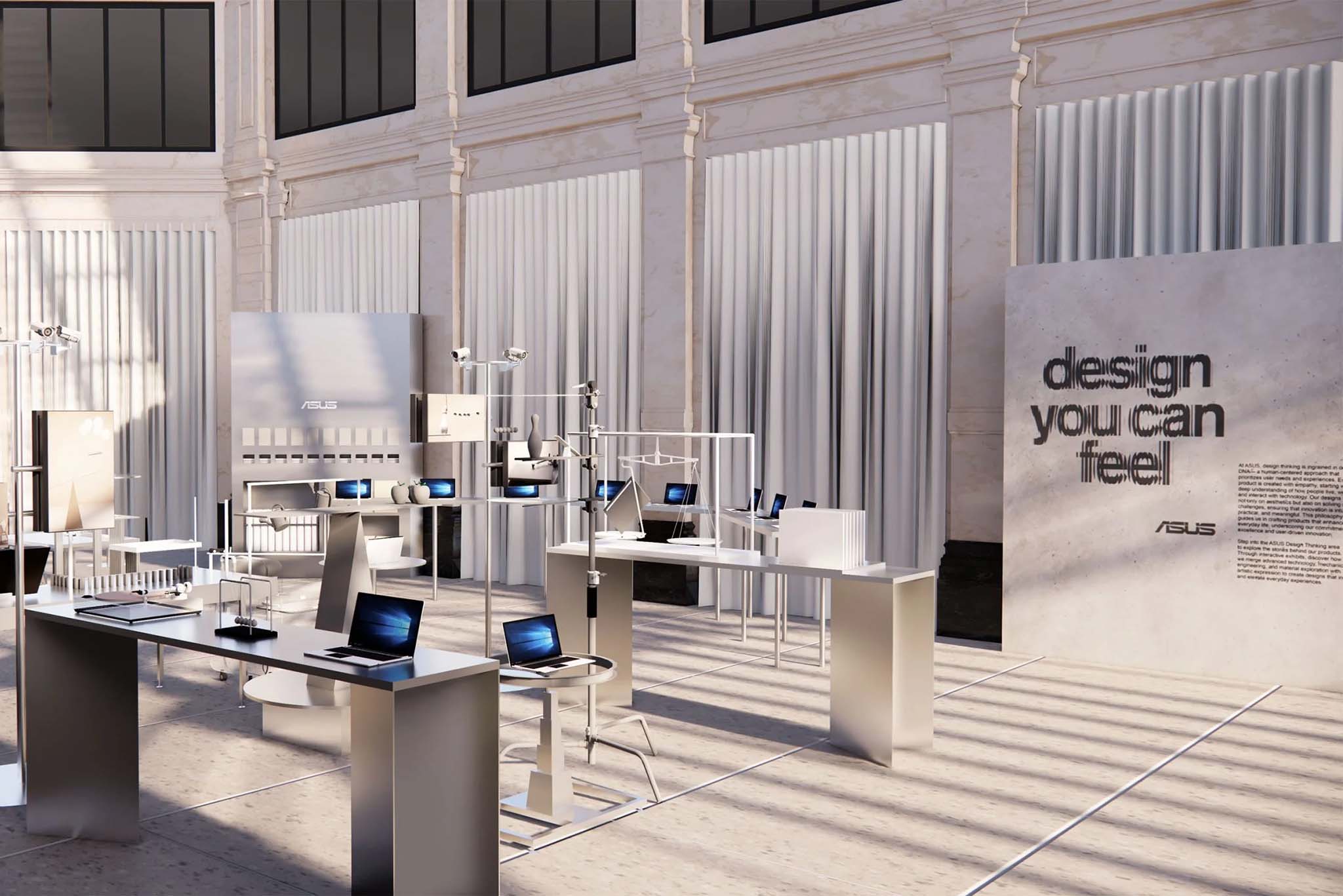 Triển lãm ASUS “Design You Can Feel” tại Tuần lễ Thiết kế Milan 2025 ...