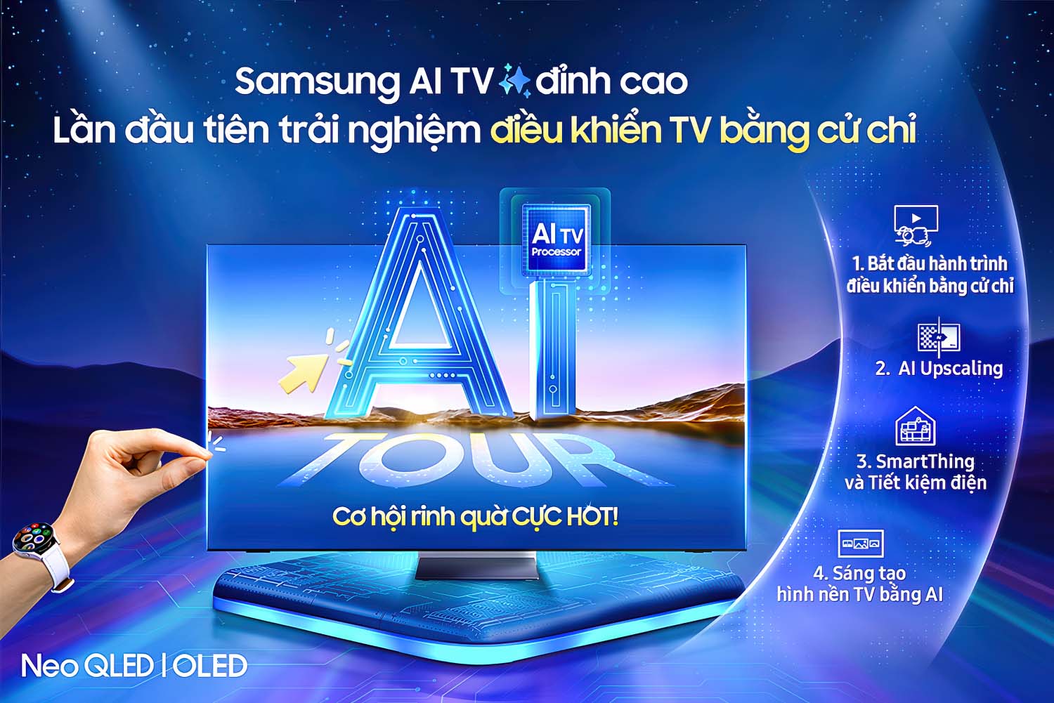 Trải nghiệm tính năng và nhận quà với Samsung Vision AI Tour 2025 | migovi