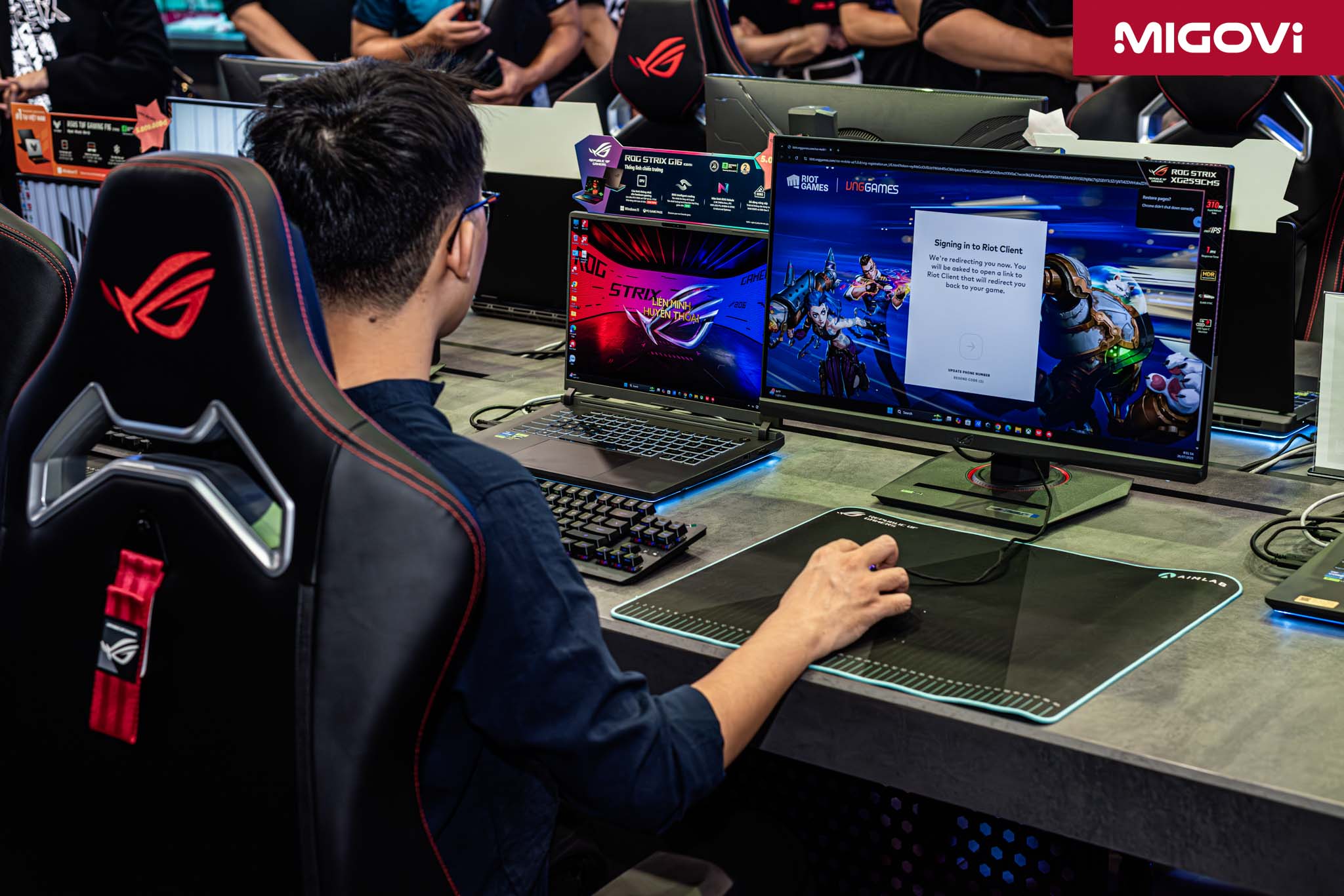 Cửa hàng trải nghiệm ROG Exclusive Store đầu tiên tại Việt Nam | migovi