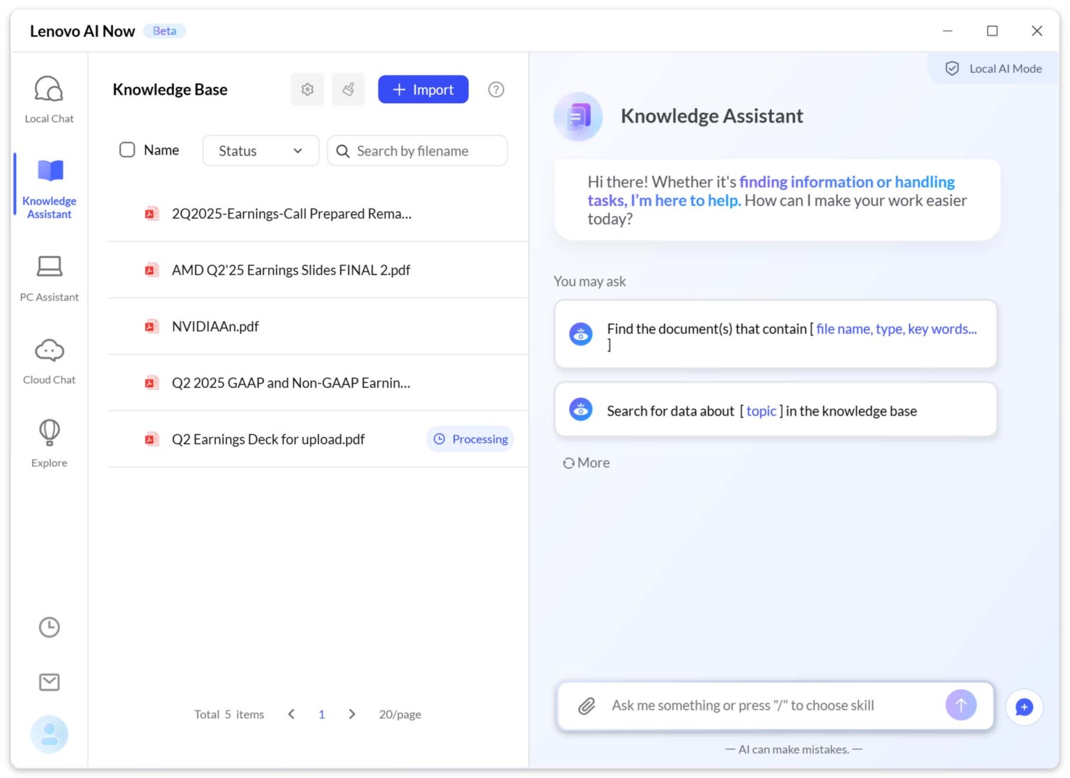 Lenovo AI Now, Creator Zone and Learning Zone sofware review | migovi