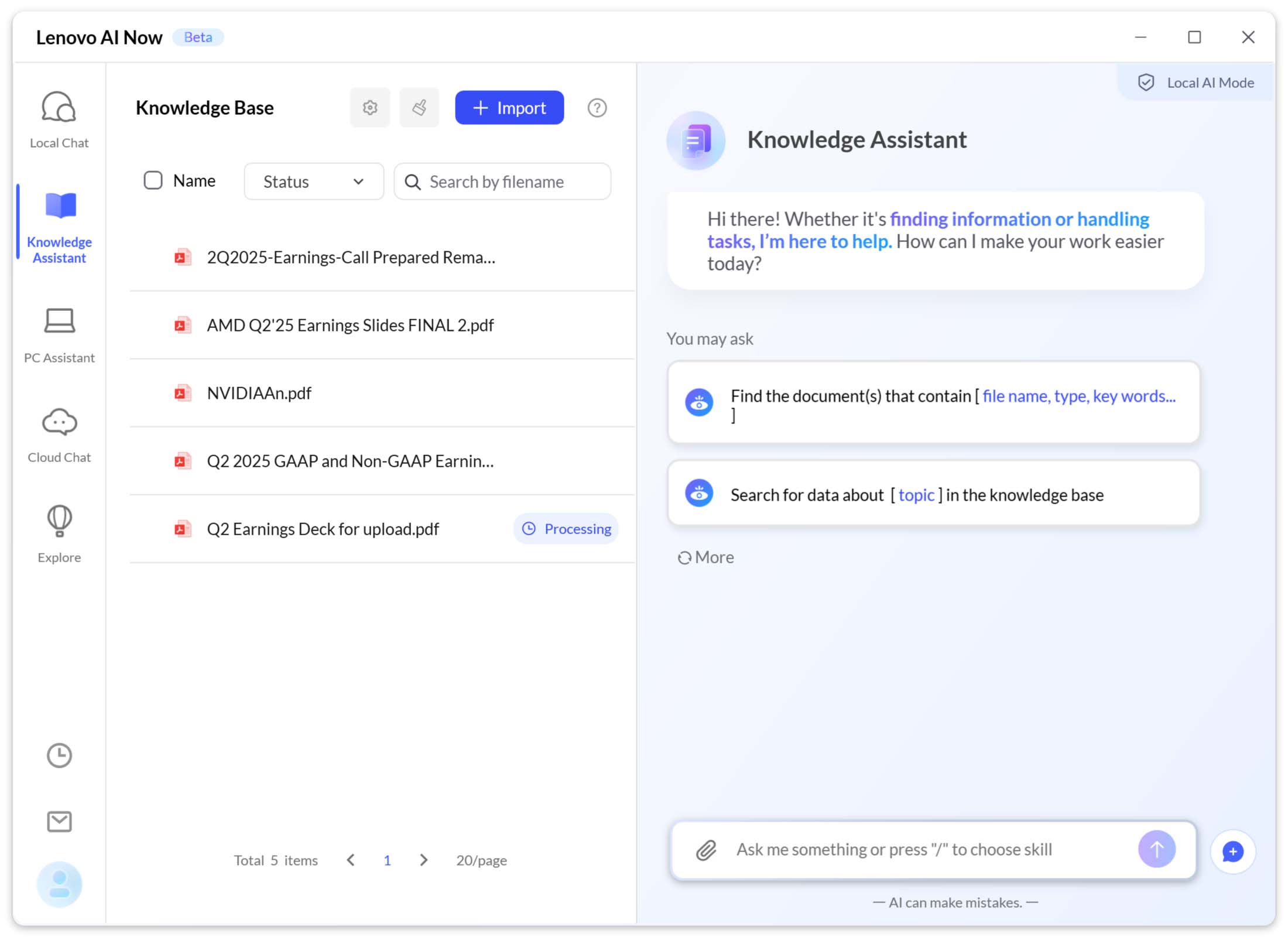 Lenovo AI Now, Creator Zone and Learning Zone sofware review | migovi