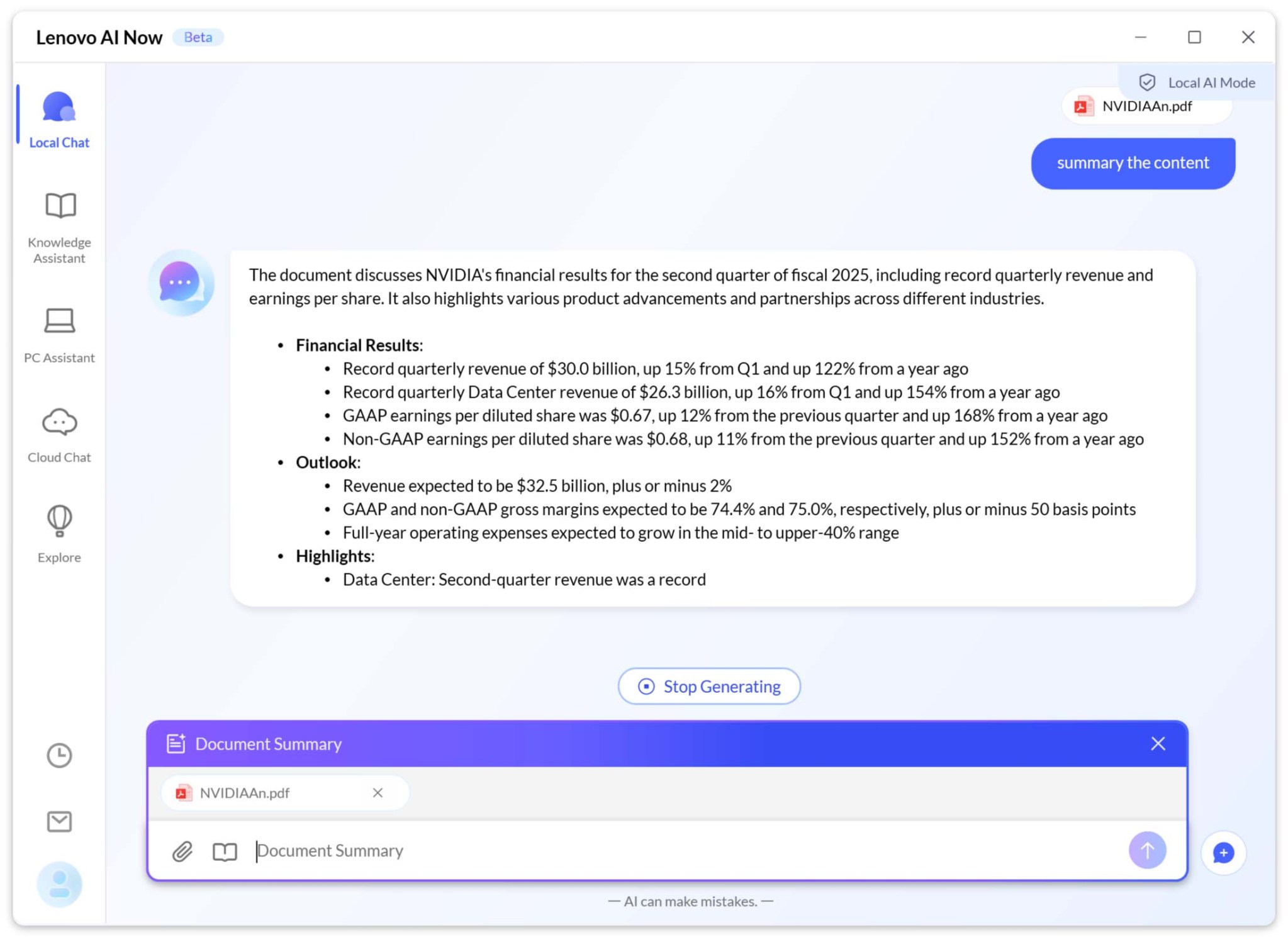 Lenovo AI Now, Creator Zone and Learning Zone sofware review | migovi