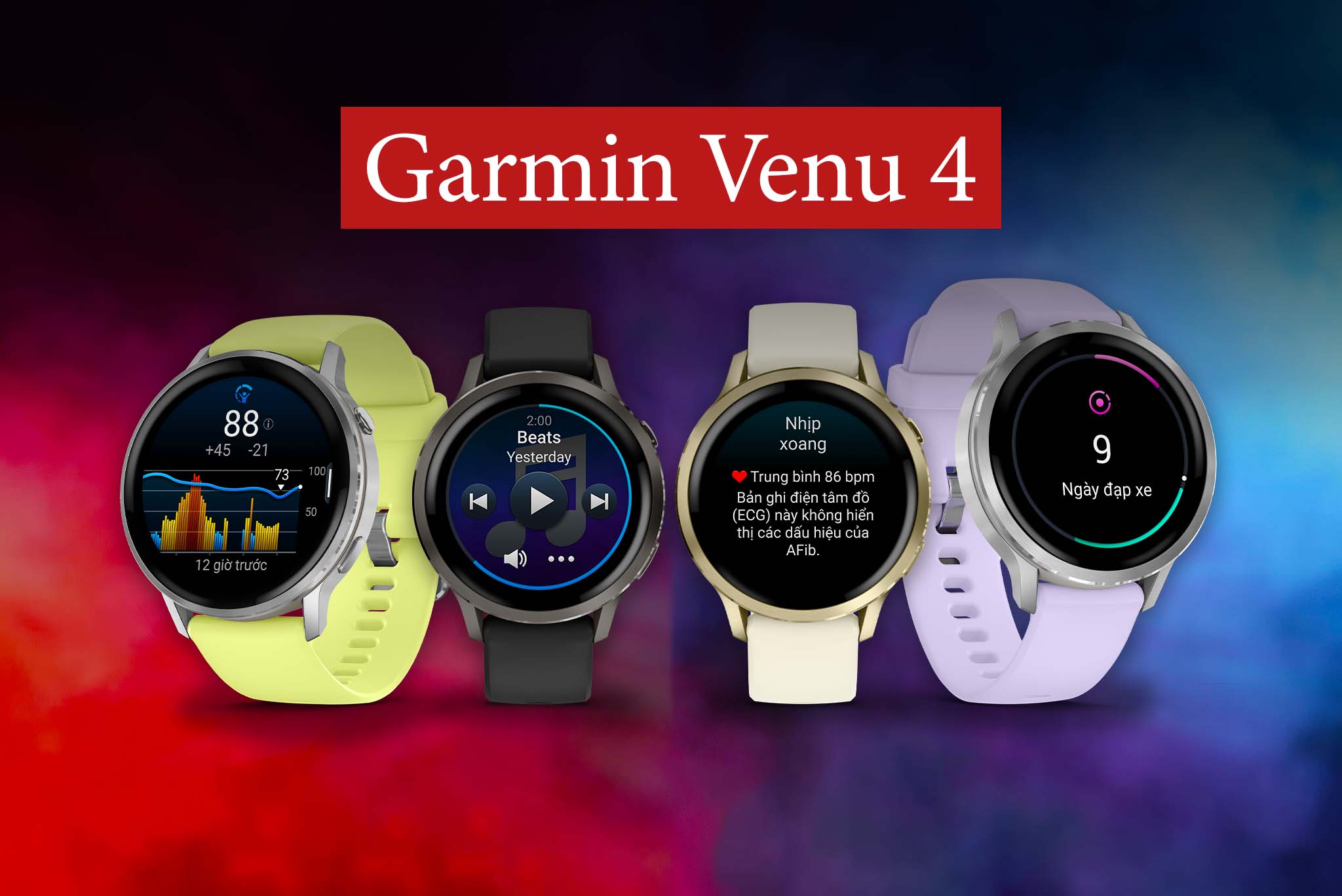 Garmin Venu 4 - Đồng hồ thông minh có GPS, giá 14.99 triệu | migovi