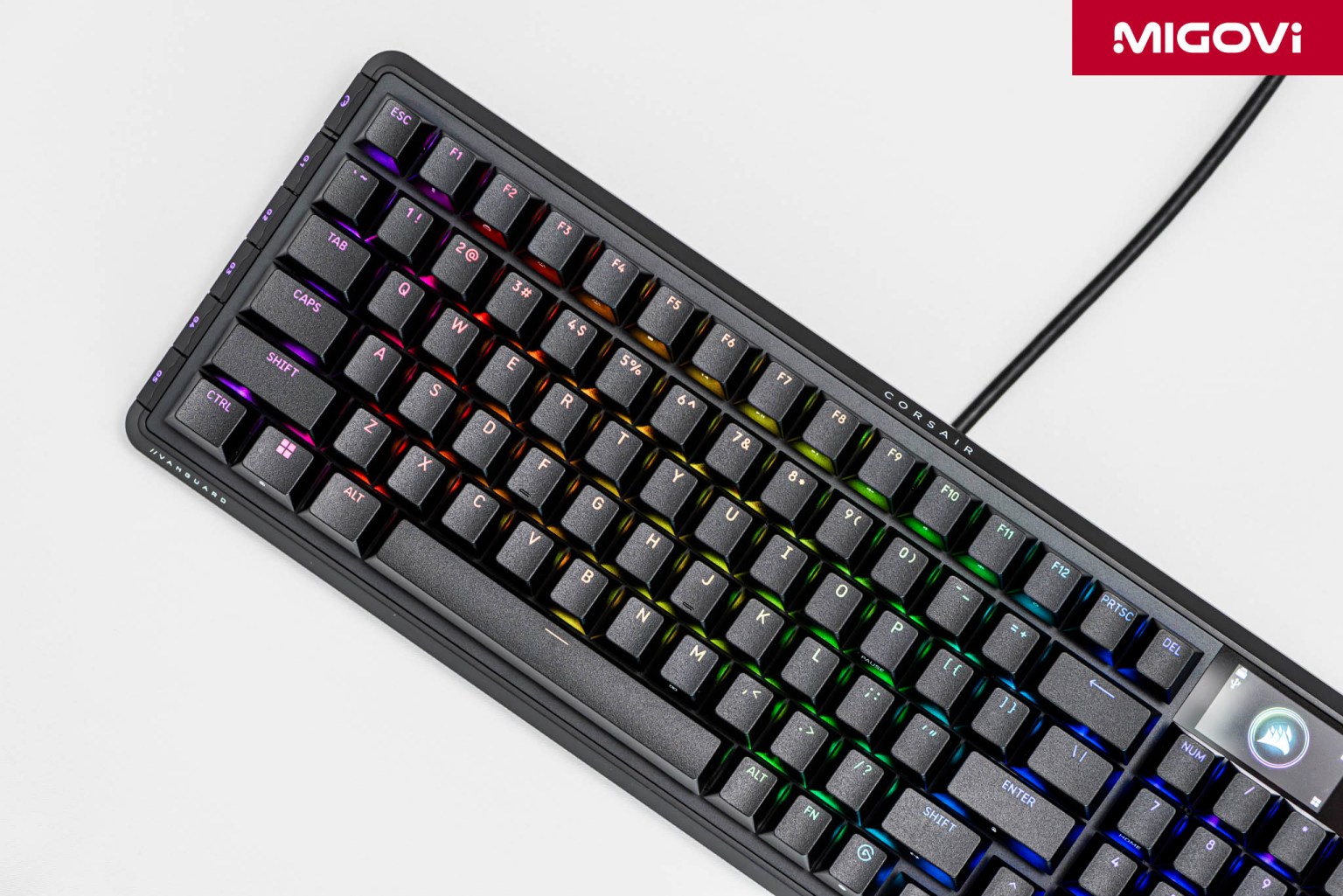 CORSAIR VANGUARD 96 review - Mechanical keyboard for every need | migovi