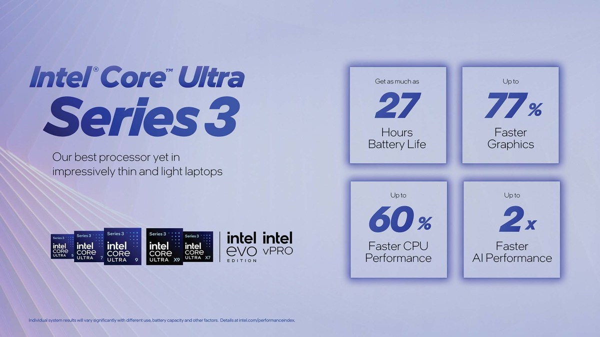 Hands-on Core Ultra Series 3 - A historic turning point with Intel 18A ...